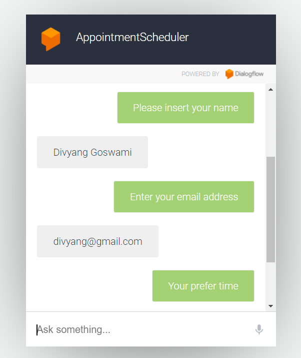 Create Dialogflow Chat Bot With Example By Using Node Js Diverse Technology System